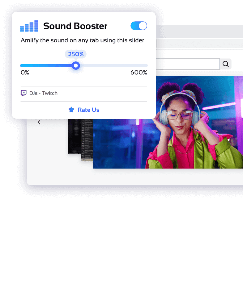 Amplifique o áudio do seu navegador com Sound Booster